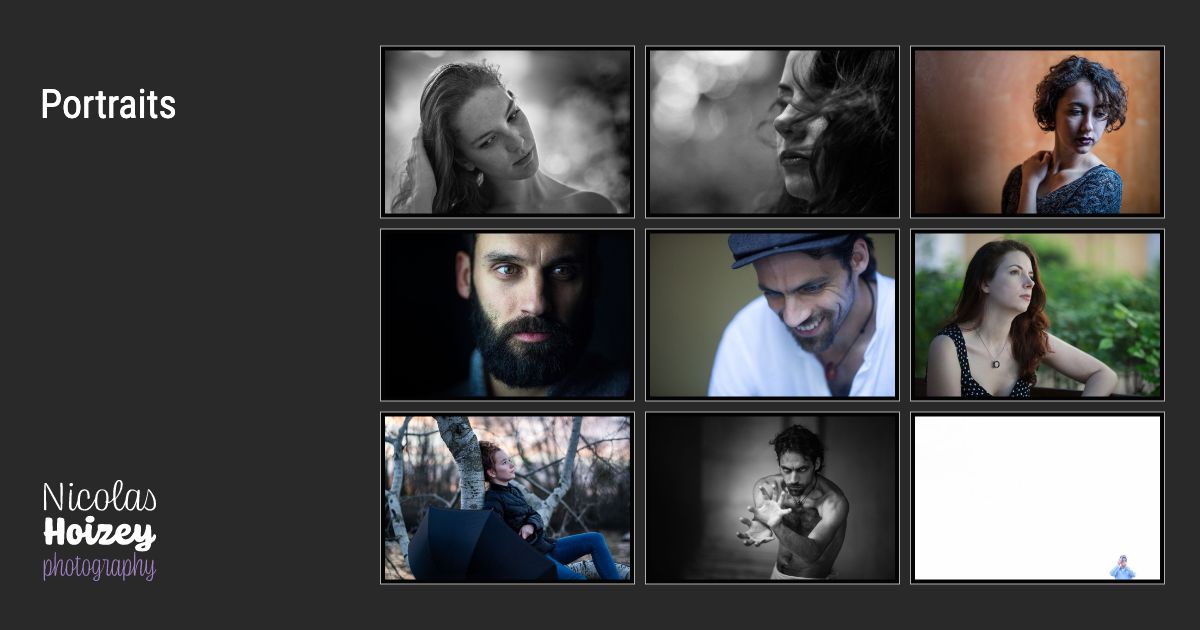 Portraits — Nicolas Hoizey photography