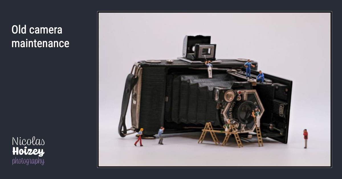 Old camera maintenance — Nicolas Hoizey photography