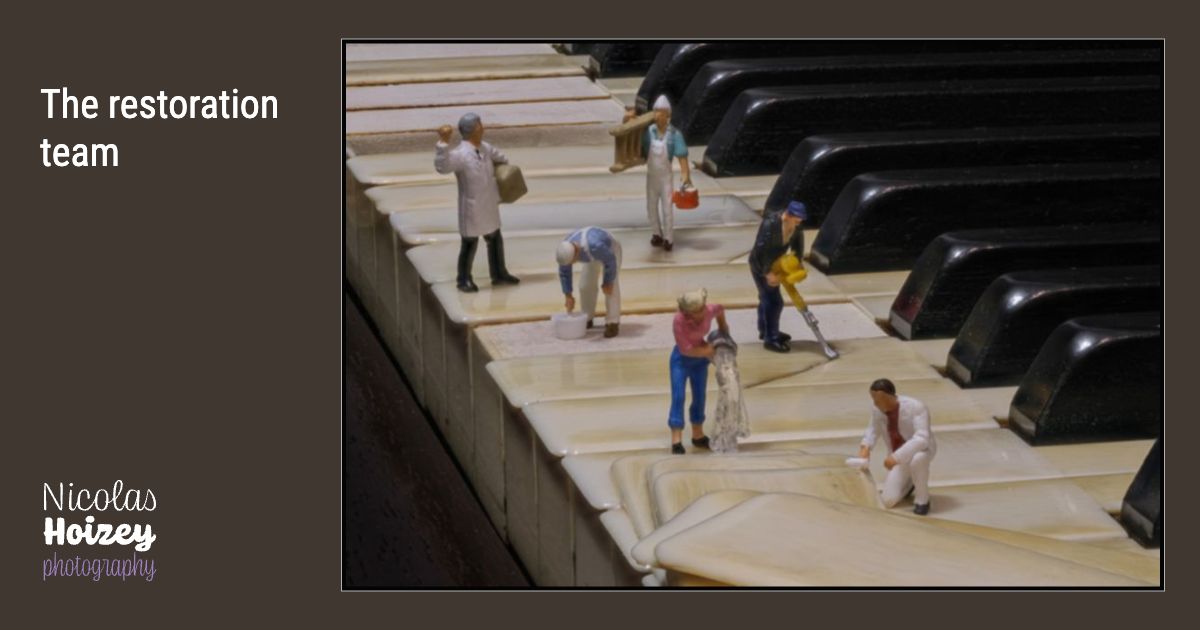 The restoration team — Nicolas Hoizey photography