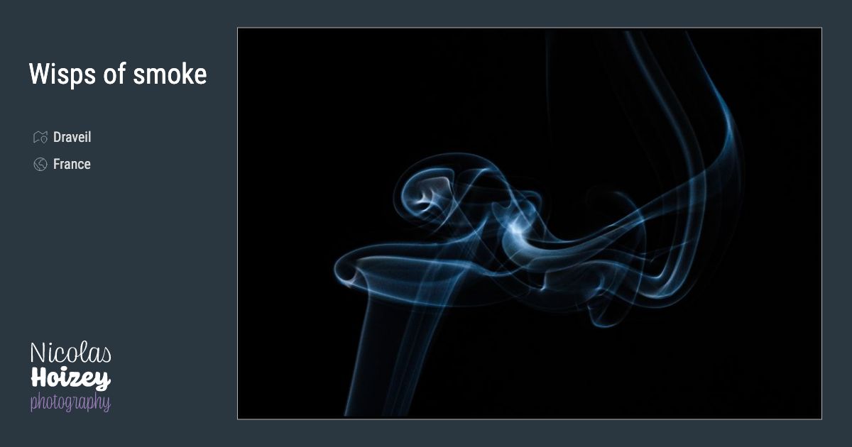 Wisps of smoke — Nicolas Hoizey photography